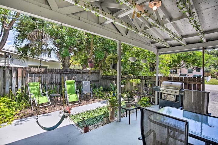 Shady & Eclectic Fort Lauderdale Dwelling W/ Yard! - Fort Lauderdale, FL