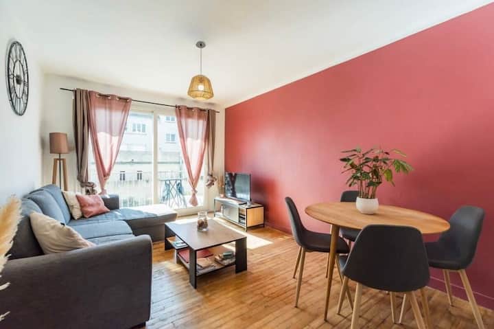 Le Rostand - Charmant Appartement Lumineux - Saint-Brieuc