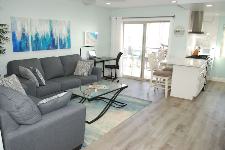 Fresh & Renovated Beachfront Condo Escape 207a - Oceanside, CA