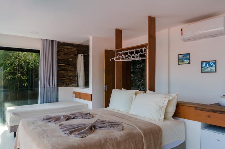 Quarto Deluxe Com Varanda E Vista Do Mar - Ilha Grande