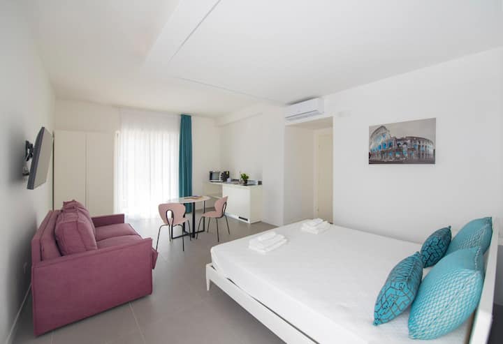 Suite-quadruple-con Angolo Cottura-sdb Privée Avec - Pompei