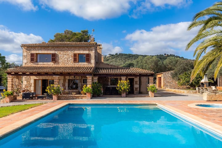 Casa De Campo Can Bosco Con Piscina, Wi-fi, Aire Acondicionado, Jardín Y Terraza - Sa Coma