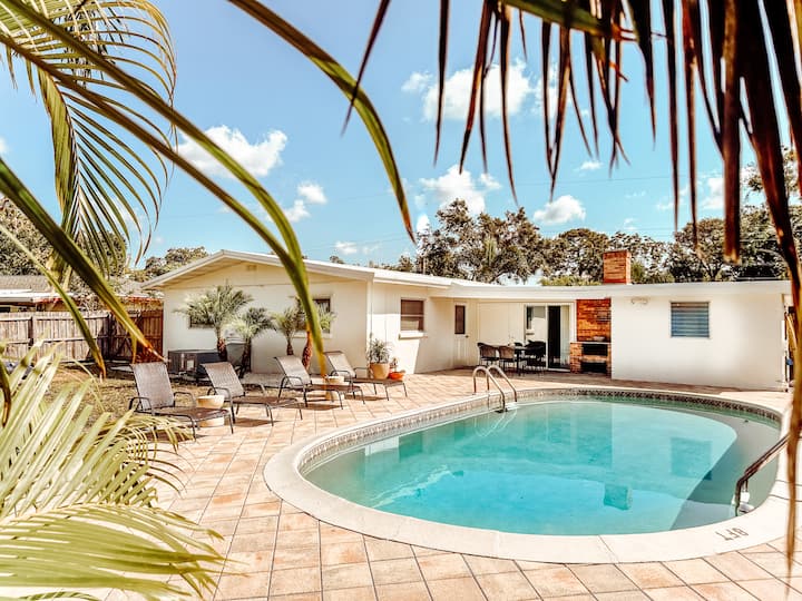 Heated Pool, Kid Friendly, King Beds, Siesta Beach - サラソータ, FL