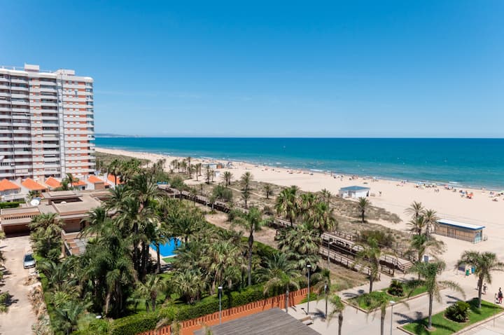 ÉLégant Appartement Familial Avec 2 Chambres, Pisc - Gandia