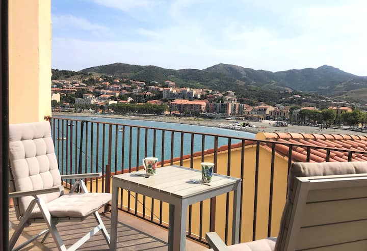 L'atypique - Vue Mer - Plage - Wifi - Cerbère