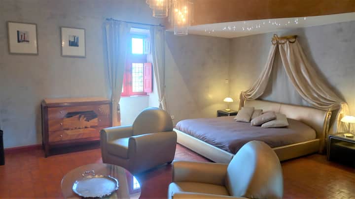 Château La Servayrie - Chambre Quatre-saisons - Conques