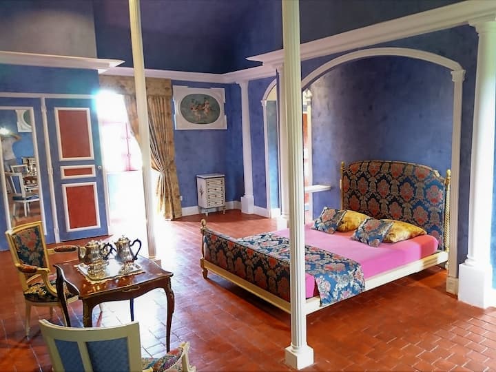 Château La Servayrie - Chambre Apollon - Conques