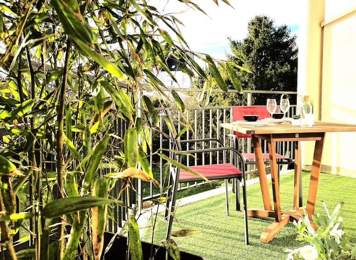 Appartement Proche Centre, Calme Avec Terrasse - Nantes