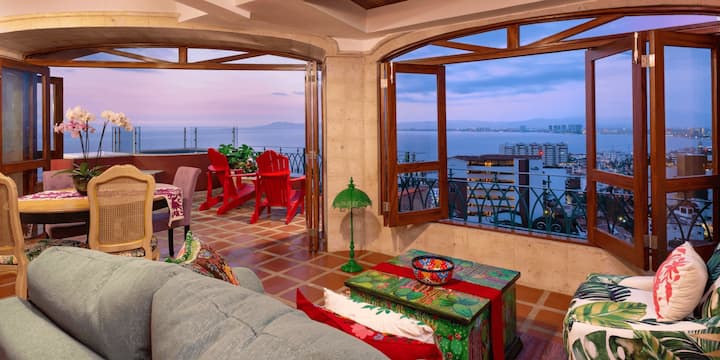 Rooftop Penthouse W/ Epic Hot Tub At Luxury Resort - Puerto Vallarta