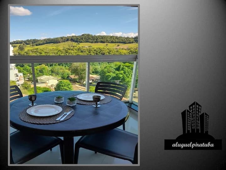 Apto Climatizado 502, Apenas 5 Min Das Thermas - Piratuba