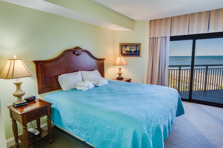 5 Star Anderson Direct Oceanfront Wraparound Balcony - Myrtle Beach