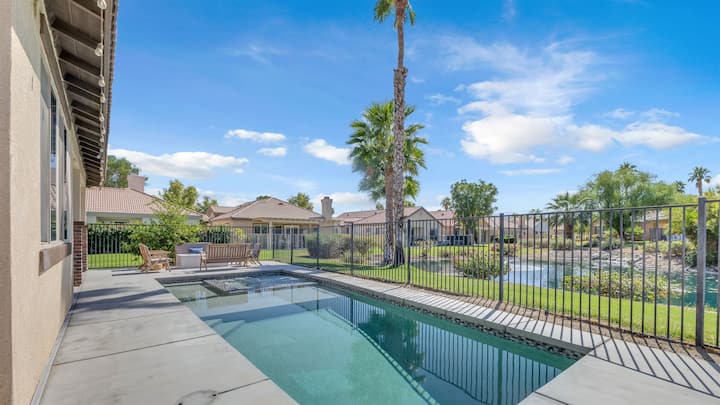 Agave House | Luxe 3br Desert Retreat W/ Pool, Spa - Indio, CA