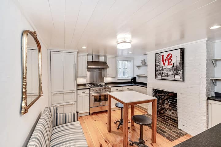 Historic Rittenhouse Townhome! A+ Location W/2bed - Camden, NJ
