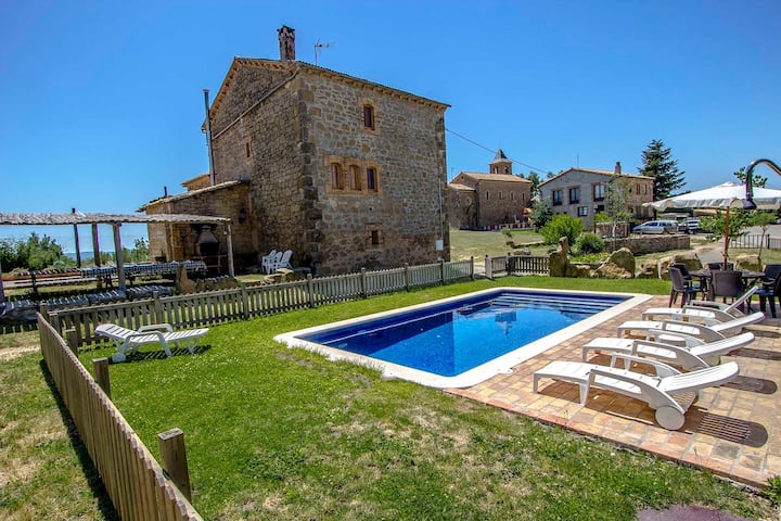 Villa Rustique En Campagne Catalane Avec Piscine P - Solsona