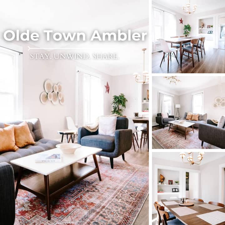 Olde Town Ambler | A Distinctive Walkable Retreat - Regis - Denver