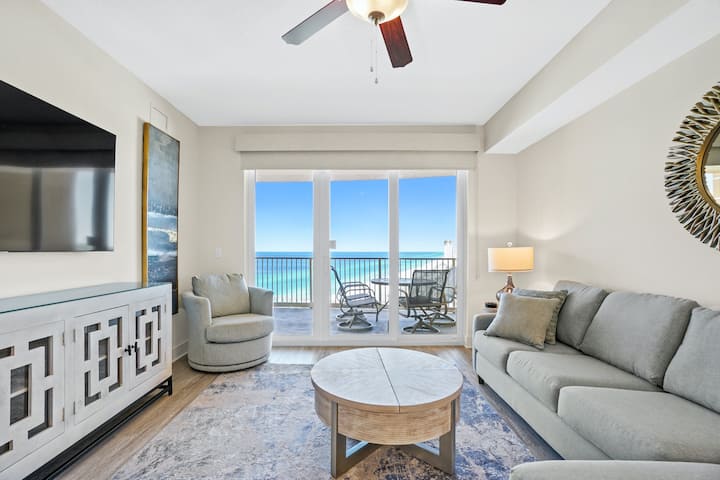 Calypso 3-1408- Beach View, Heated Pool, Cabanas, Free Golf Daily, Private Beach - Panama City Beach, FL