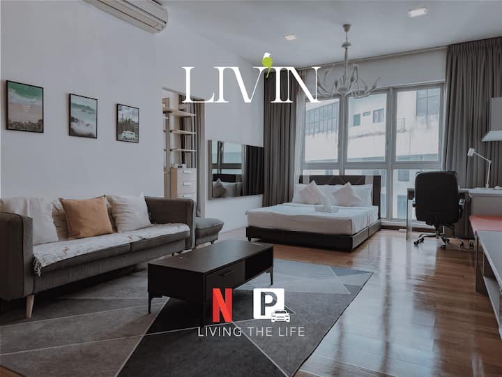 73 Kl City Lovely Studio @ Klcc View Infinity Pool - Kuala Lumpur