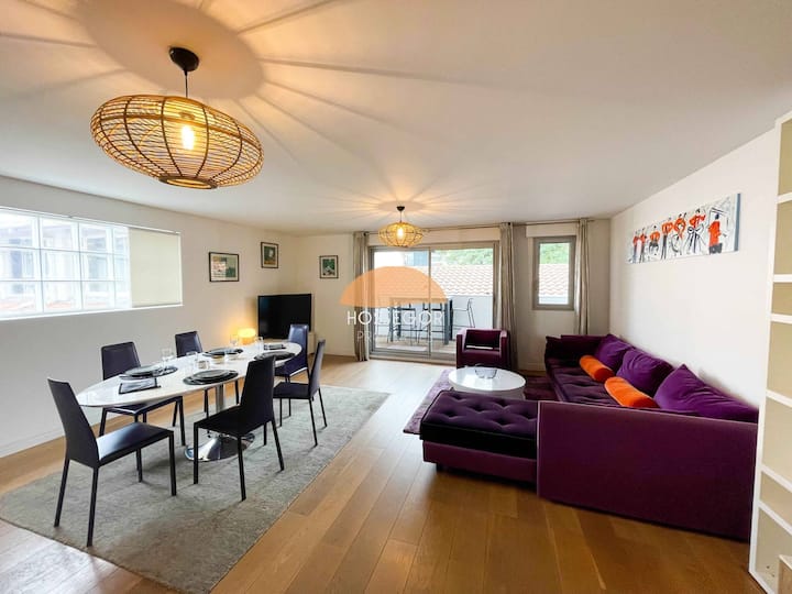 Appt Ortolans - Hossegor Centre - Terrasse - Park - Capbreton