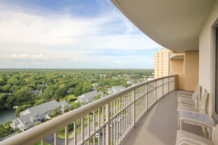 Remodeled-margate-pool/hottub-lrge Balconies-gated-restaurants/bar In Community - Myrtle Beach