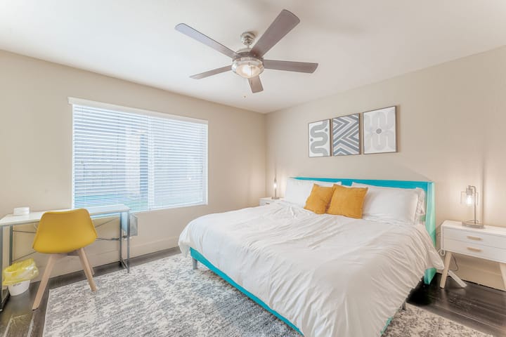 Spacious 1br Close To Downtown W Fast Wifi & Gym - Texas