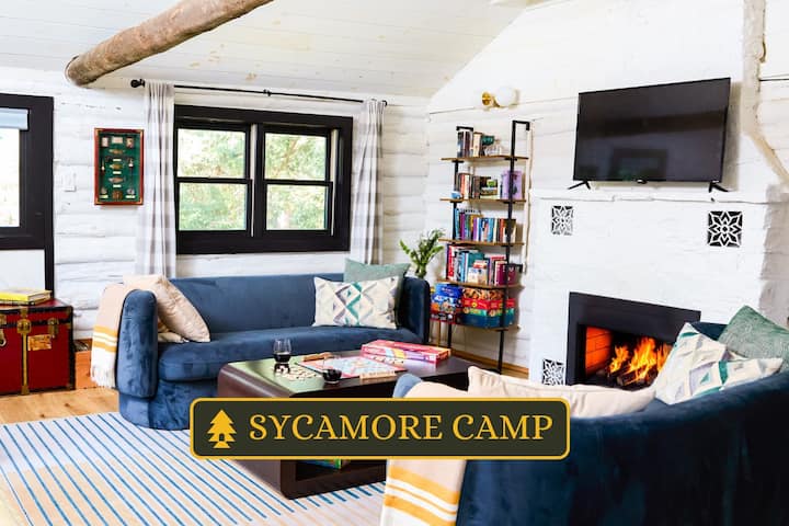 Sycamore Camp - Luxury Cabin, Hot Tub, 5min To Ski - Lake Harmony, PA