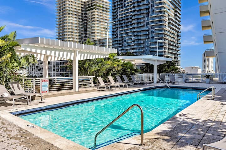 Midtown Miami Gem Wynwood | Huge Terrace Free Park - Miami