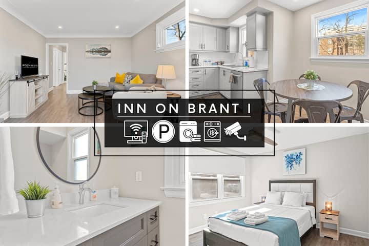 10 Min Walk To Dt, Stylish, Free Parking | Iob1 - Burlington