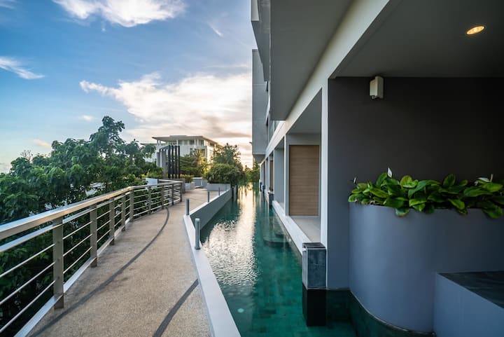 Ark102 -Stylish Apartment With Direct Pool Access - Karon Beach