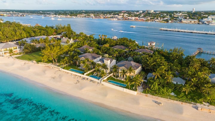2 Luxury Villas| 2 Pools | Oceanfront | Beachfront - Nassau