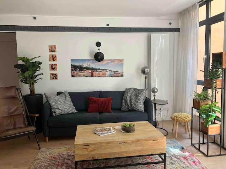 Rénové 56m2 1 Br Apt 5min Opera Terreaux - Lyon