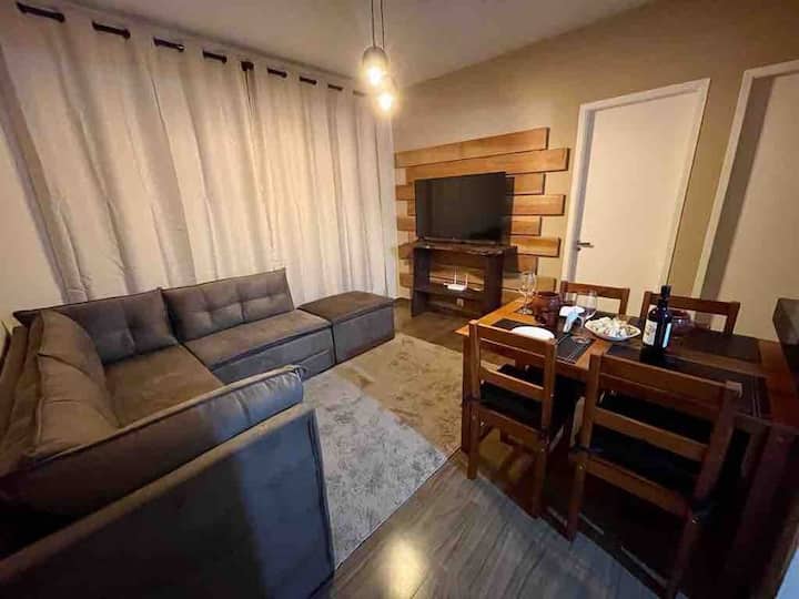Apartamento Aconchegante Em Condomínio - Campos do Jordão