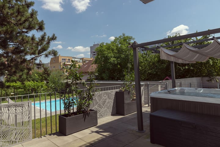 Lovely 1-bedroom Jacuzzi Apartment - Wien