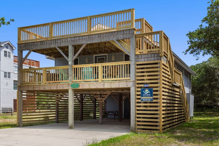 2010 Just Ducky * 4 Min Walk To Beach - Duck, NC