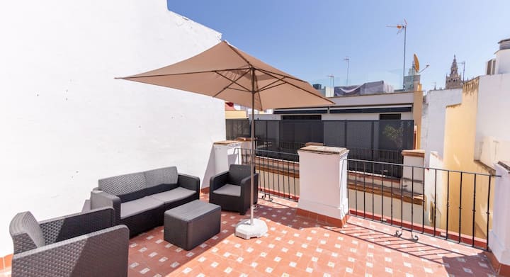 Arenal  2 Bedrooms 2 Bathroom Private Terrace - Sevilla