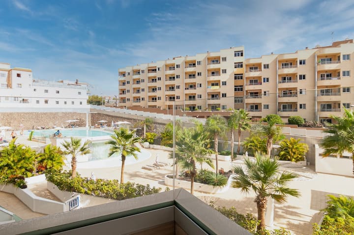 Ocean Garden 2 Bedrooms Heated Pool + Garage - Adeje