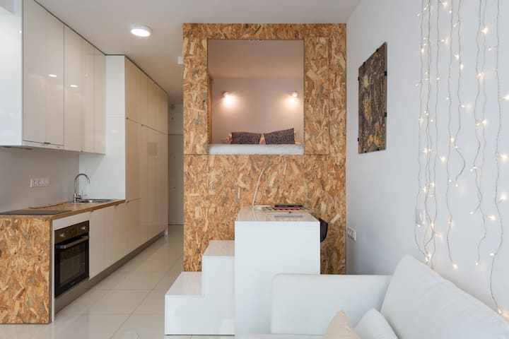 Minimalist Accommodation By The Beach - Arucas