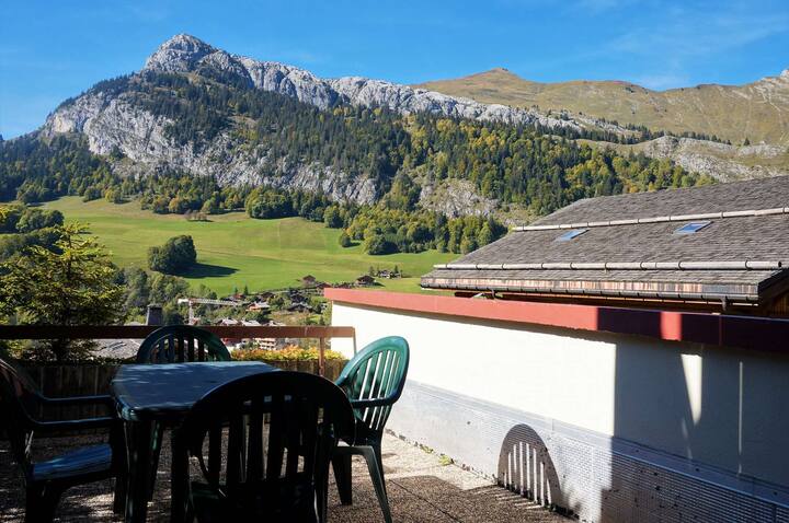 100 Mètres Des Pistes, Grande Terrasse Et Vue Mont - Le Grand-Bornand