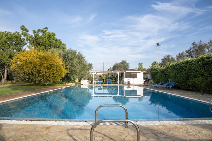 Villa Avec Parc Et Piscine Près De Pugliadamare - San Vito dei Normanni
