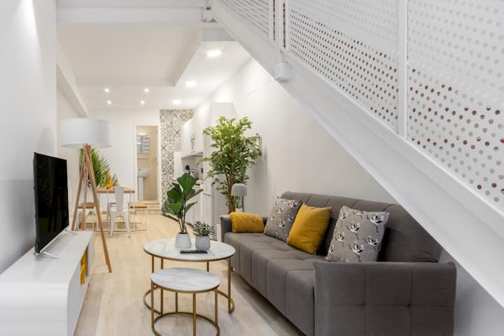 Modern & Refurbished-1bed 1.5baths-delicias/atocha - Madrid