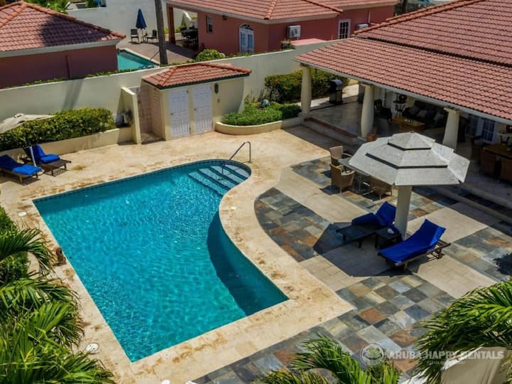 Slice Of Heaven At Tierra Del Sol - Sleeps 6 - Private Pool - On Golf Course - Aruba