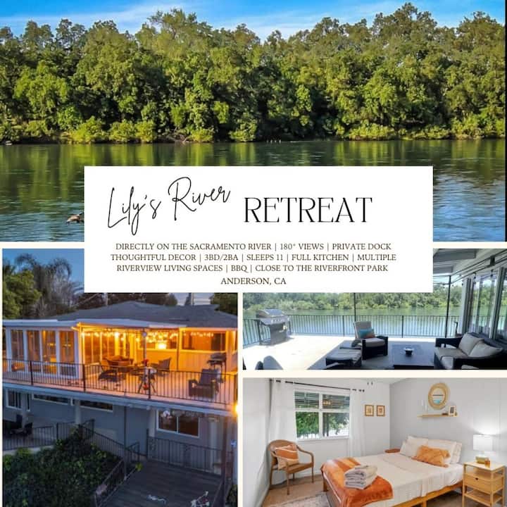 Waterfront | Dog Friendly | Full Kitchen | Dock - Redding, CA