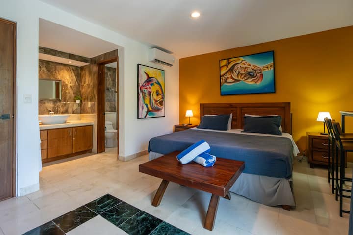 Studio Au Coeur De La Marina - Tout à Pied - Puerto Aventuras