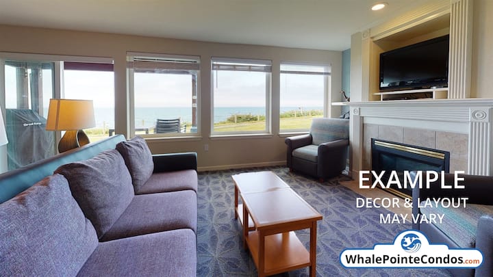 Whale Pointe - 2br 2ba Ocean Front - Assignment 1 - Depoe Bay, OR