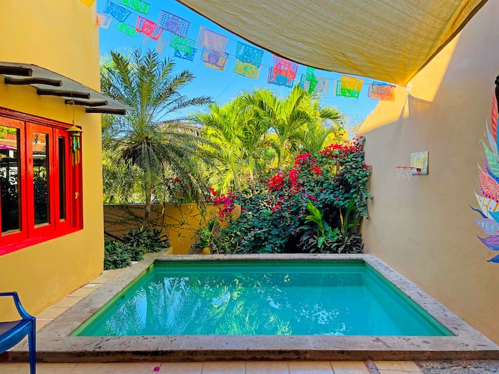 Private Pool, Palapa Or Walk To The Beach & Plaza - Sayulita