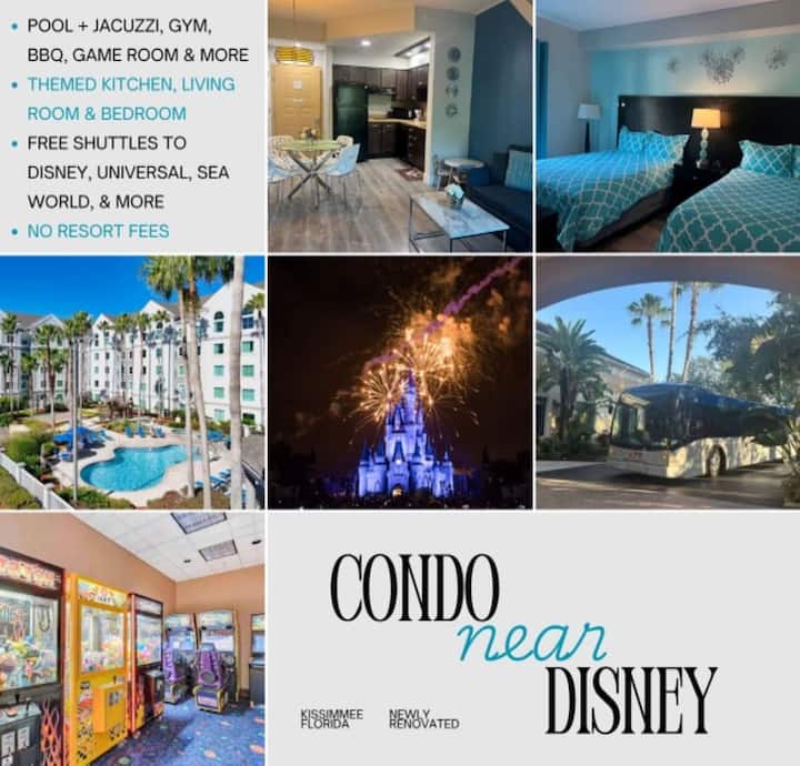 Aqua Condo-free Shuttle-disney-universal Epic - Orlando
