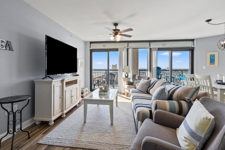Ocean & Saltmarsh View Condo W/indoor&outdoor Pool - Little River, SC