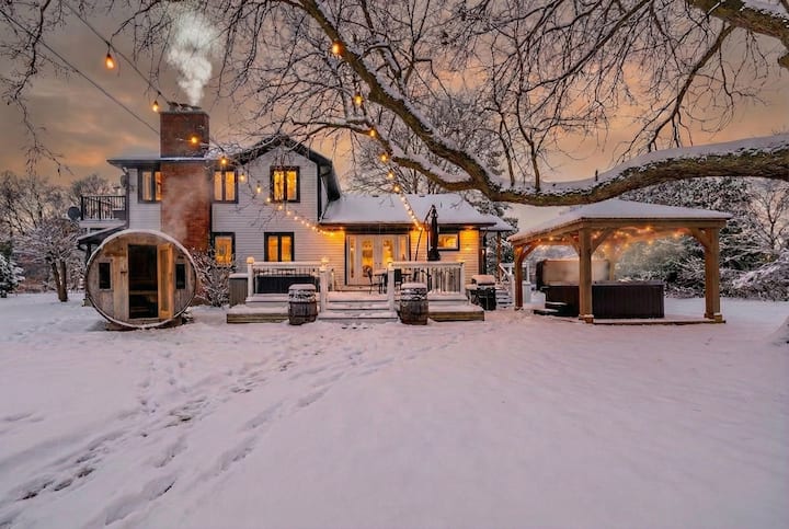 The Pearl On Vines: Pickleball Court-hot Tub-sauna - Niagara-on-the-Lake