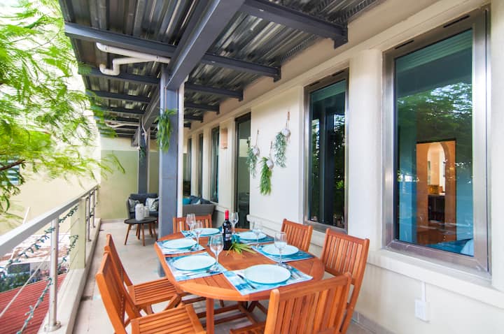 3 Bed/3bath 5th Ave Condo W/2 Large Private Patios - Riviera Maya