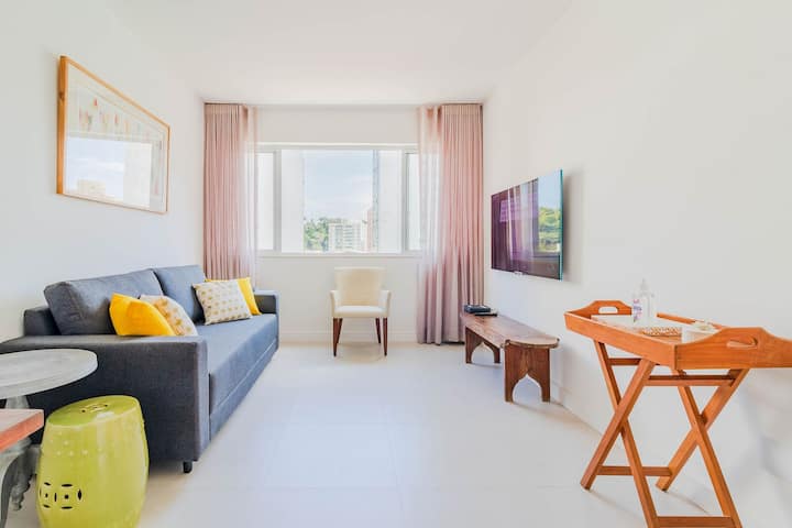 Br03 Apt 2 Quartos A 200m Da Praia Do Porto Barra - Barra, Brazil