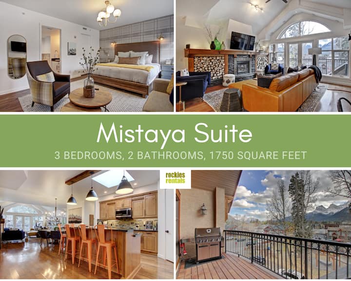 Mistaya Suite | Stylish Downtown Penthouse - Canmore